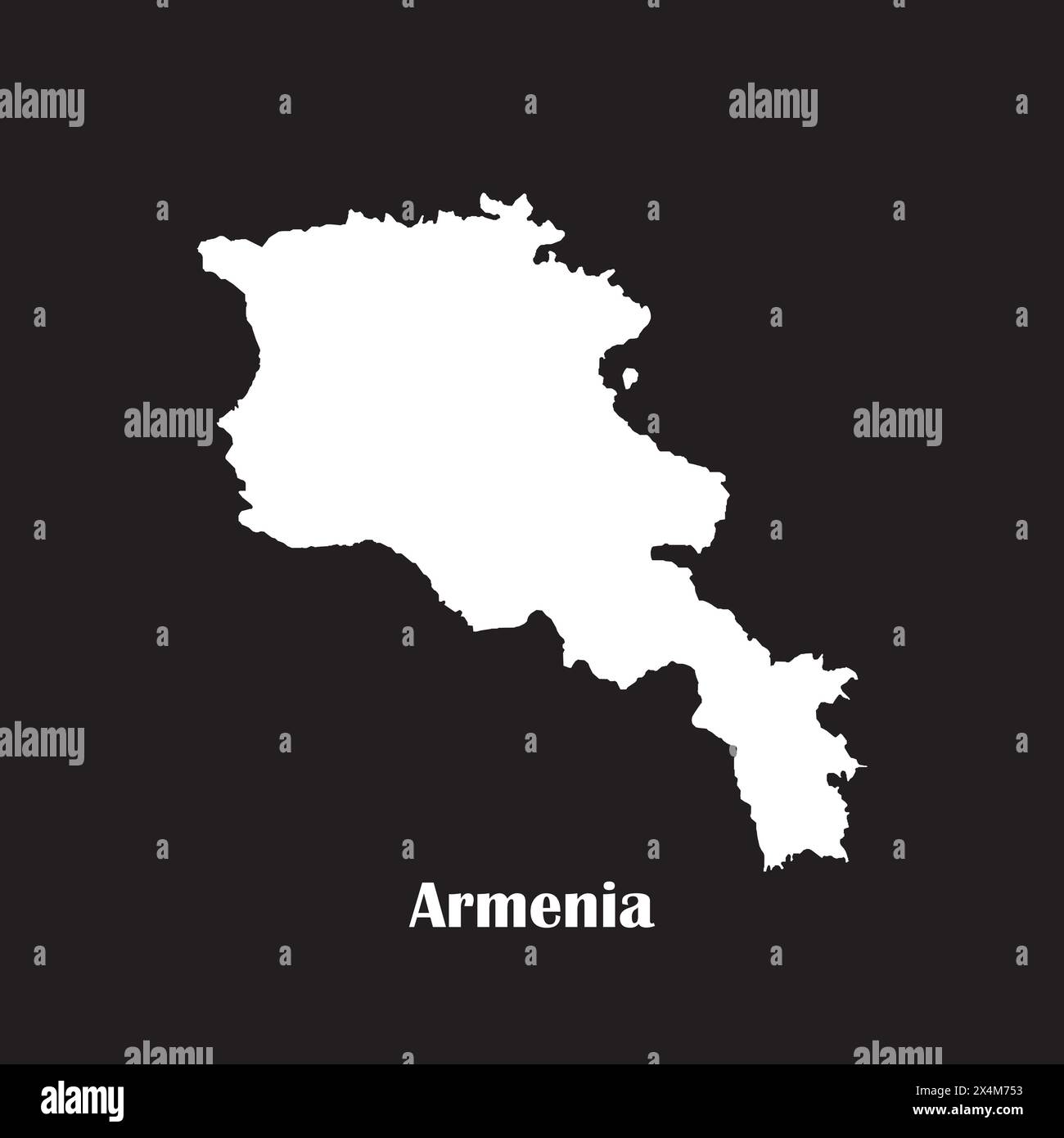 Armenia map icon vector illustration symbol design Stock Vector Image ...