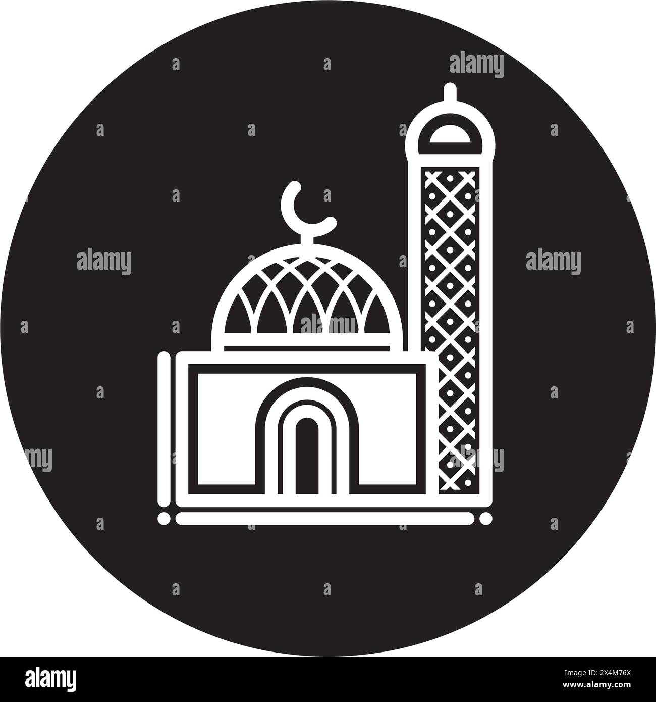 Mosque logo hi-res stock photography and images - Alamy