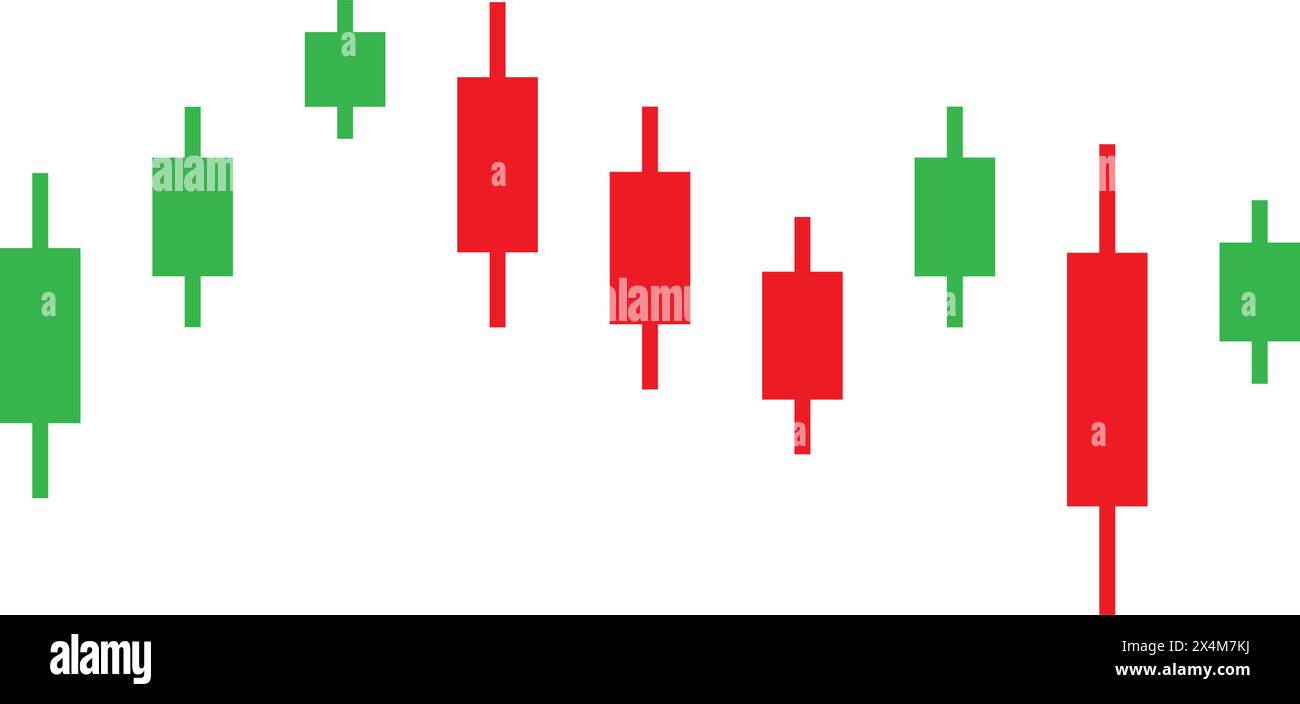 Stock price indicator chart icon vector illustration symbol design ...