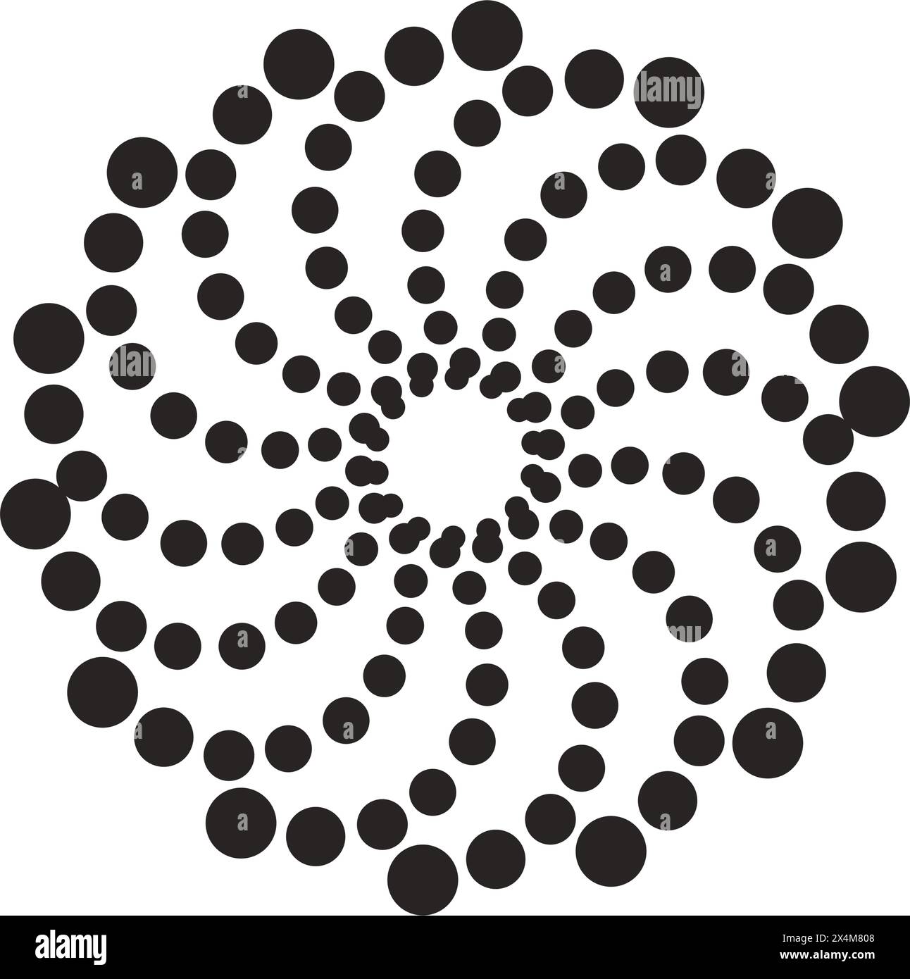 Geometric circular pattern Cut Out Stock Images & Pictures - Alamy