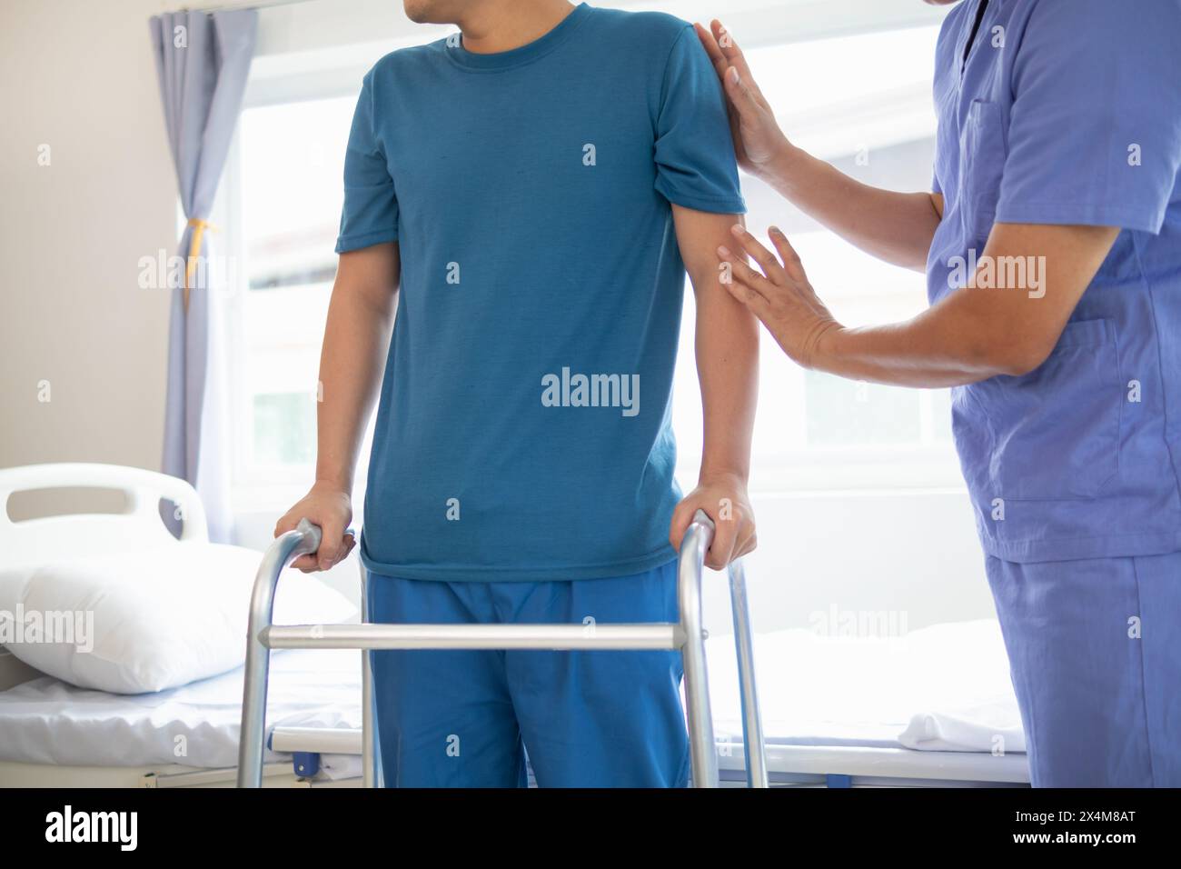 Doctors are examining patient muscle injuries and doing physical ...