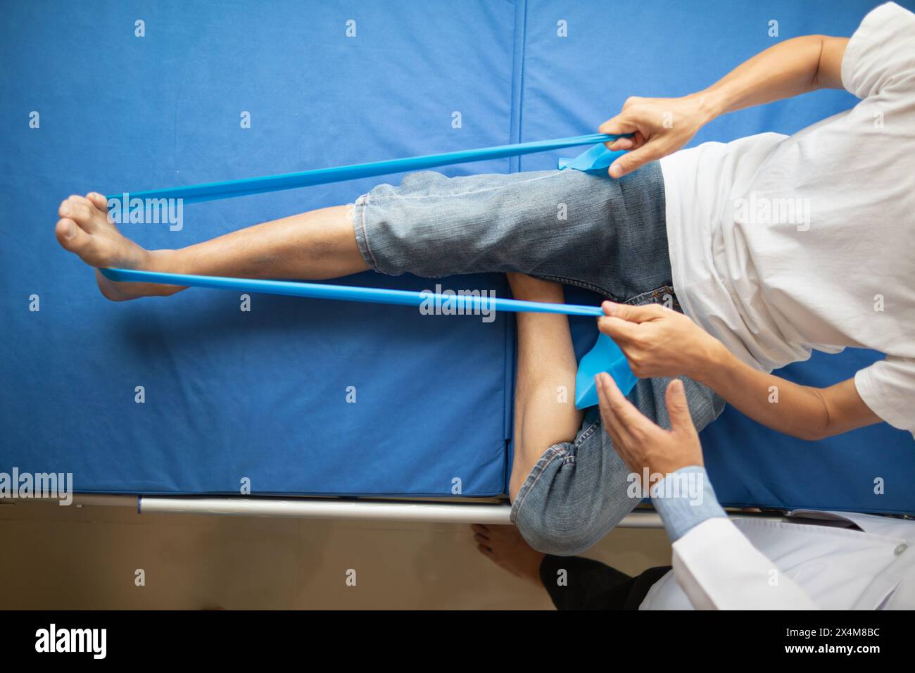 Doctors are examining patient muscle injuries and doing physical ...