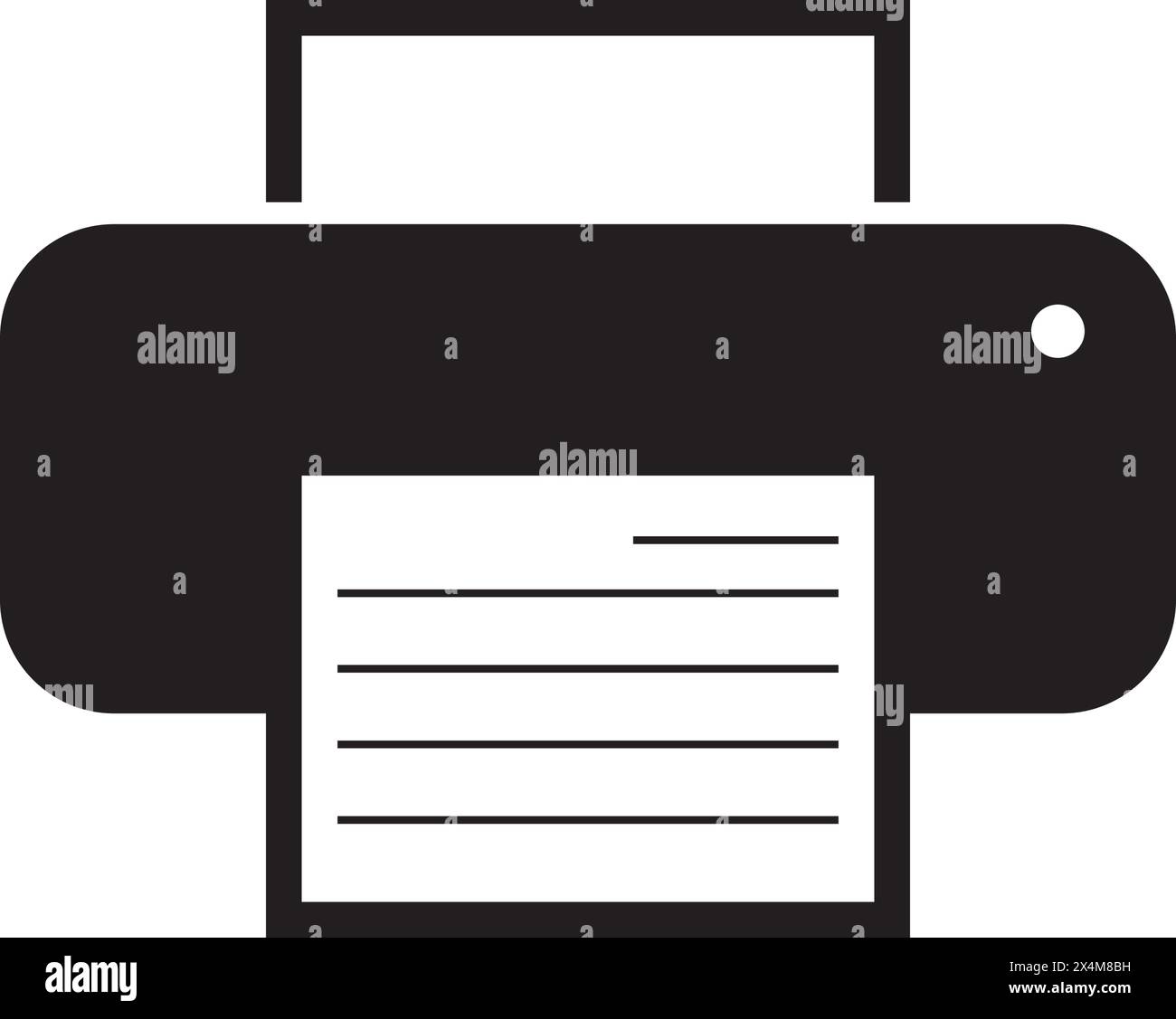 printer icon vector illustration symbol design Stock Vector Image & Art ...