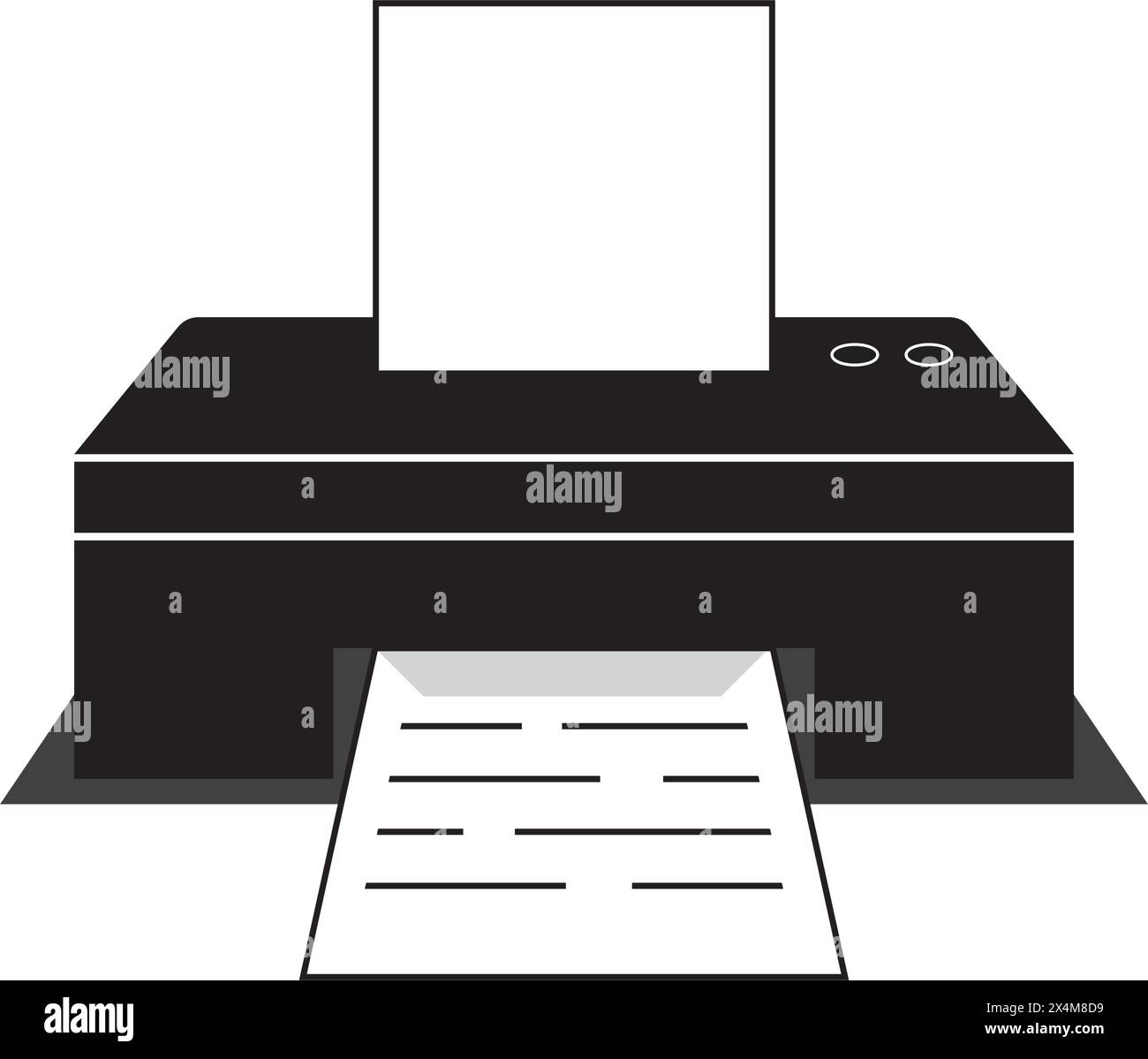 printer icon vector illustration symbol design Stock Vector Image & Art ...