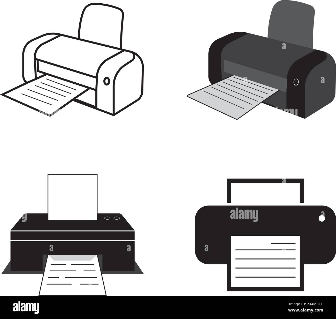printer icon vector illustration symbol design Stock Vector Image & Art ...