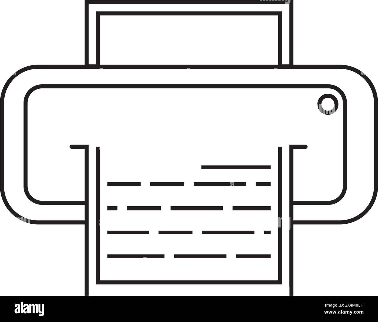 printer icon vector illustration symbol design Stock Vector Image & Art ...