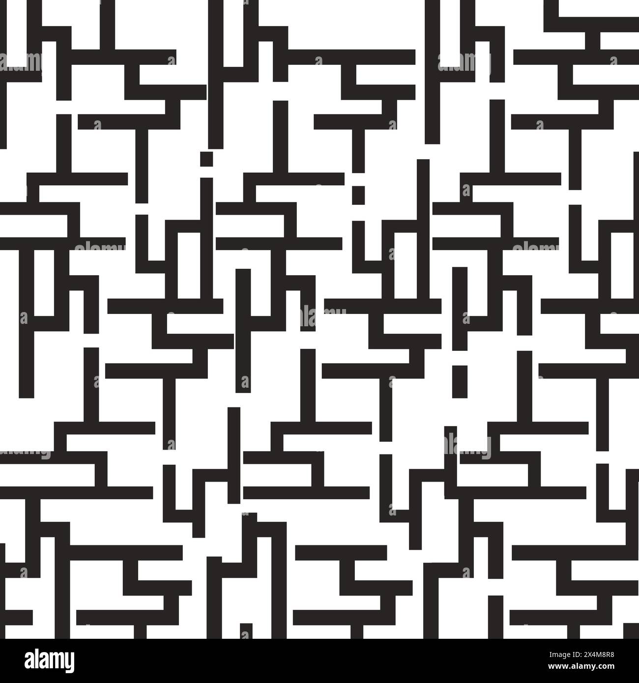 Black and white geometric background Stock Vector Images - Alamy