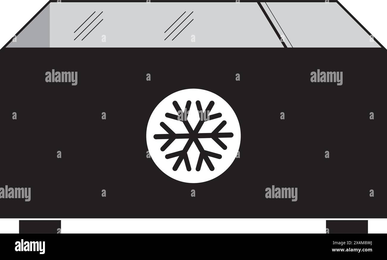 Freezer food label icon Stock Vector Images - Alamy