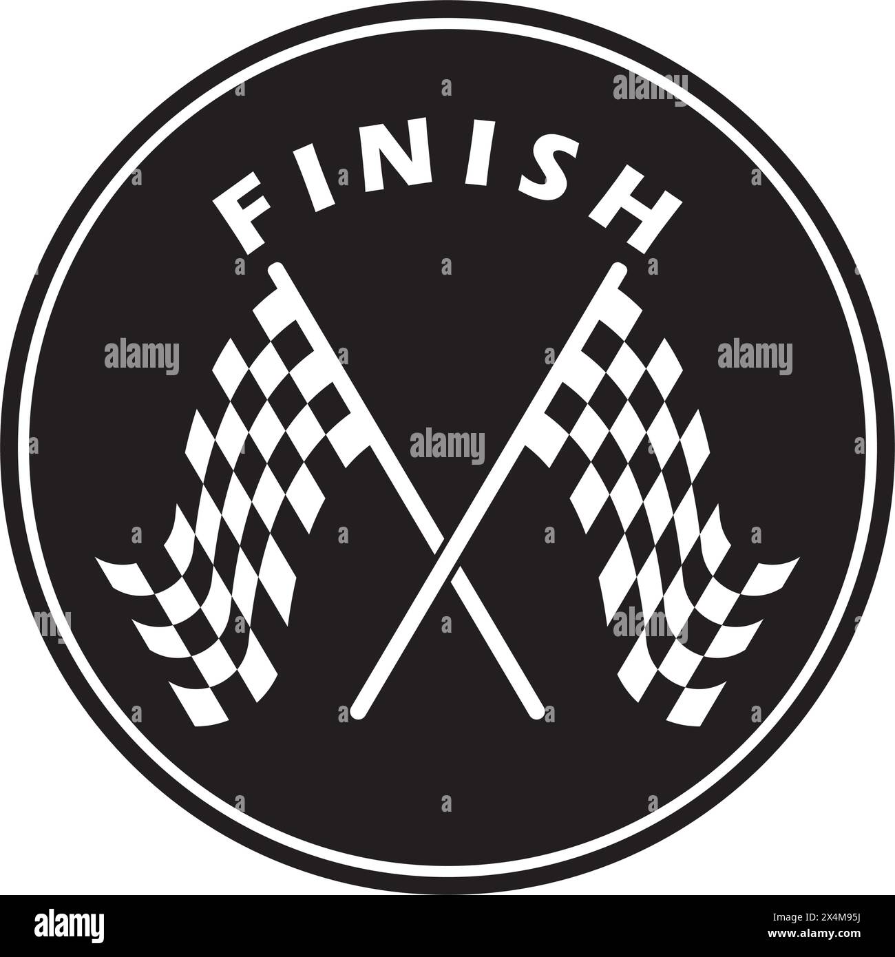 Race flag icon vector illustration template design Stock Vector Image ...