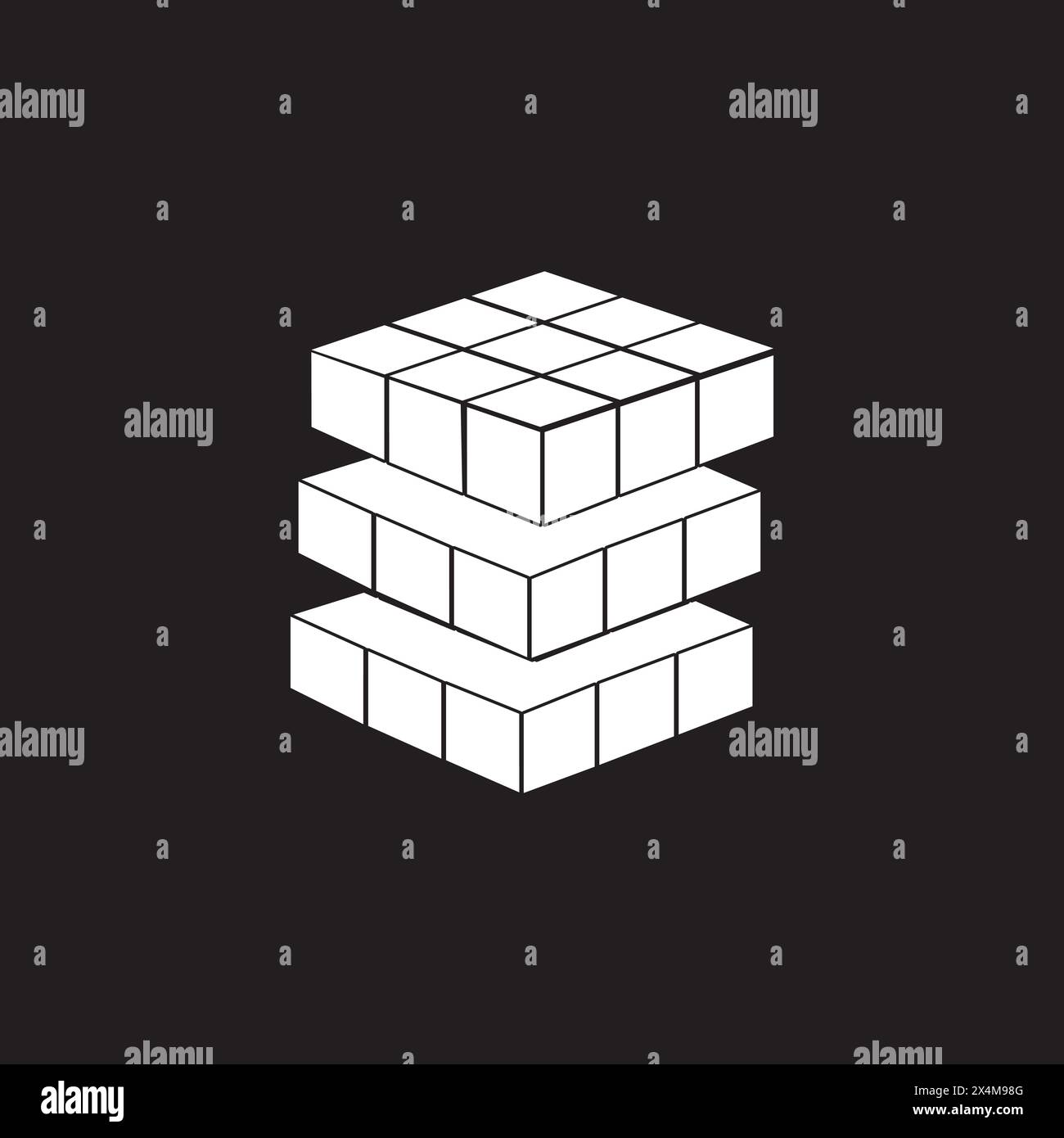 Old puzzle Stock Vector Images - Alamy