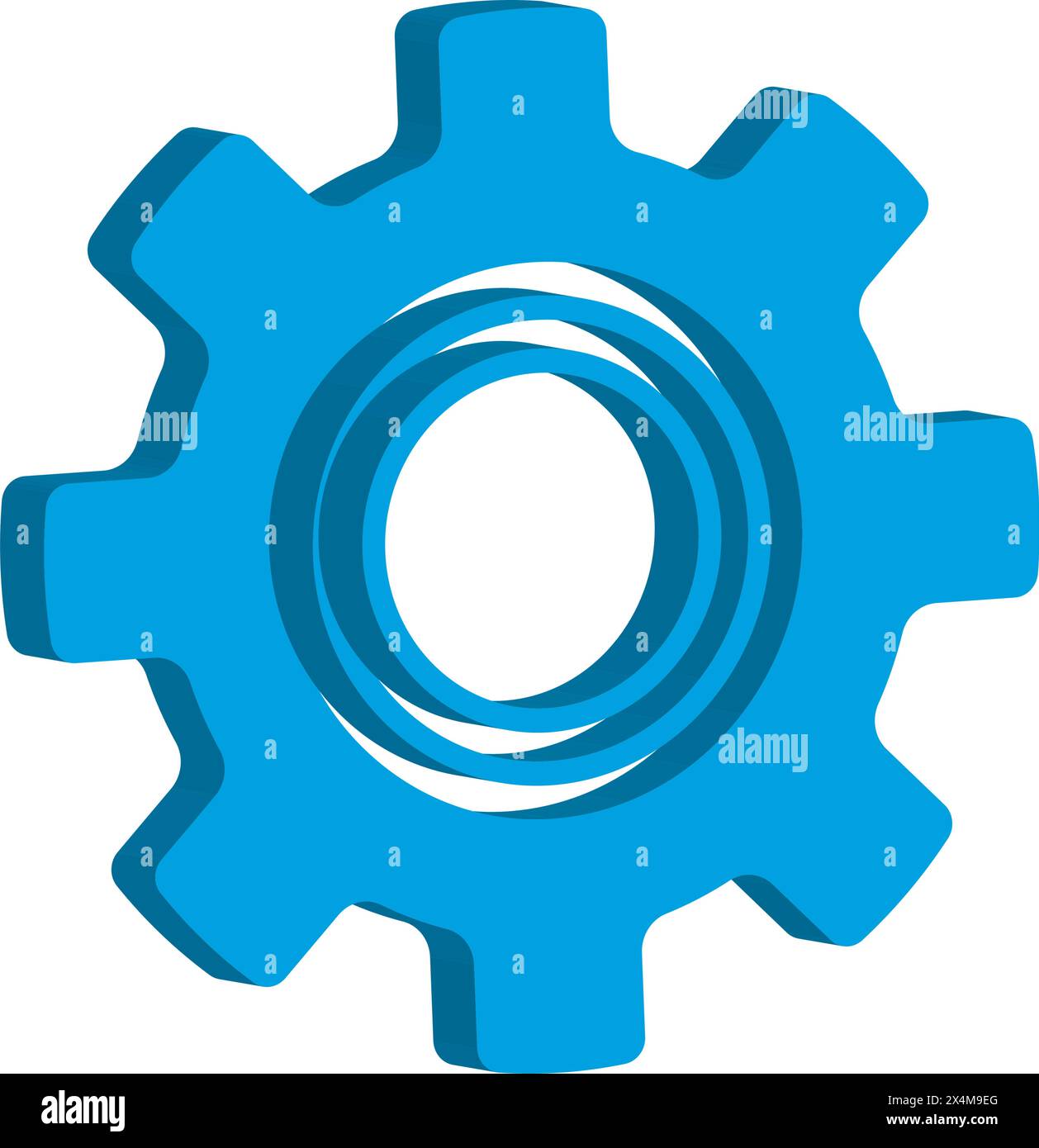 Gear logo vector illustration abstract design Stock Vector Image & Art ...