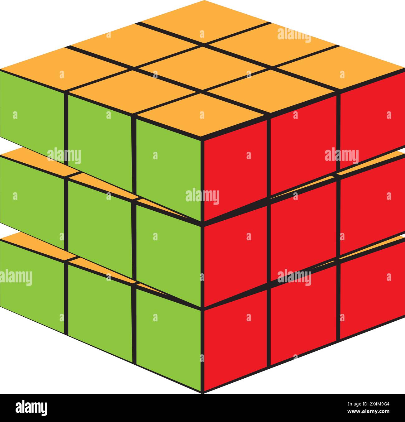 geometric cube icon vector illustration logo design Stock Vector Image ...