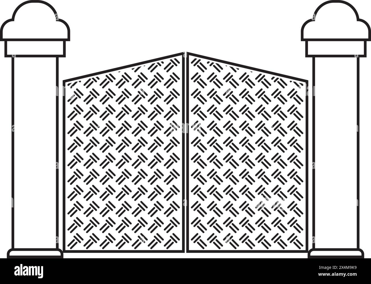 Border security Stock Vector Images - Alamy