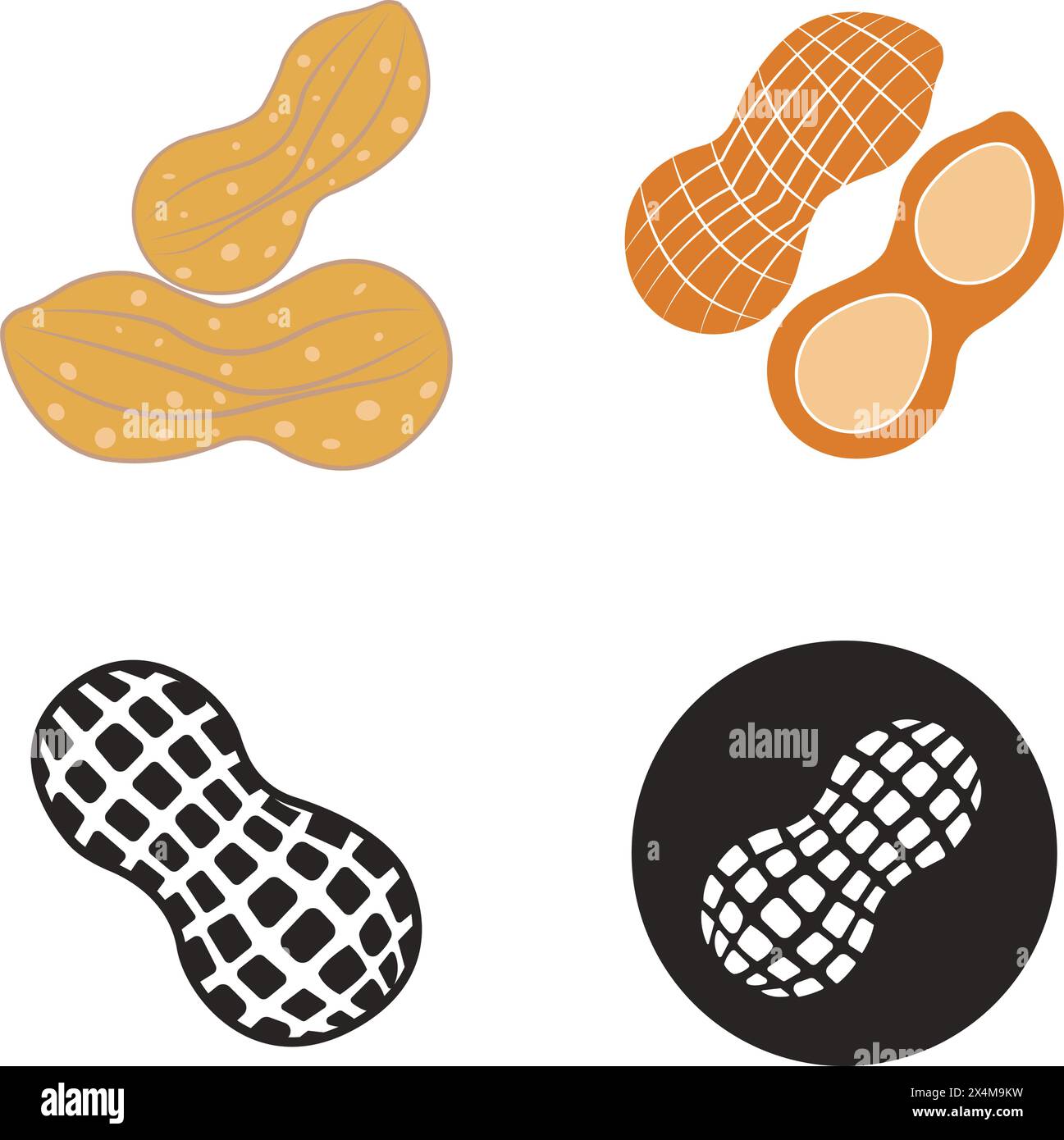 Peanut icon vector illustration symbol design Stock Vector Image & Art ...