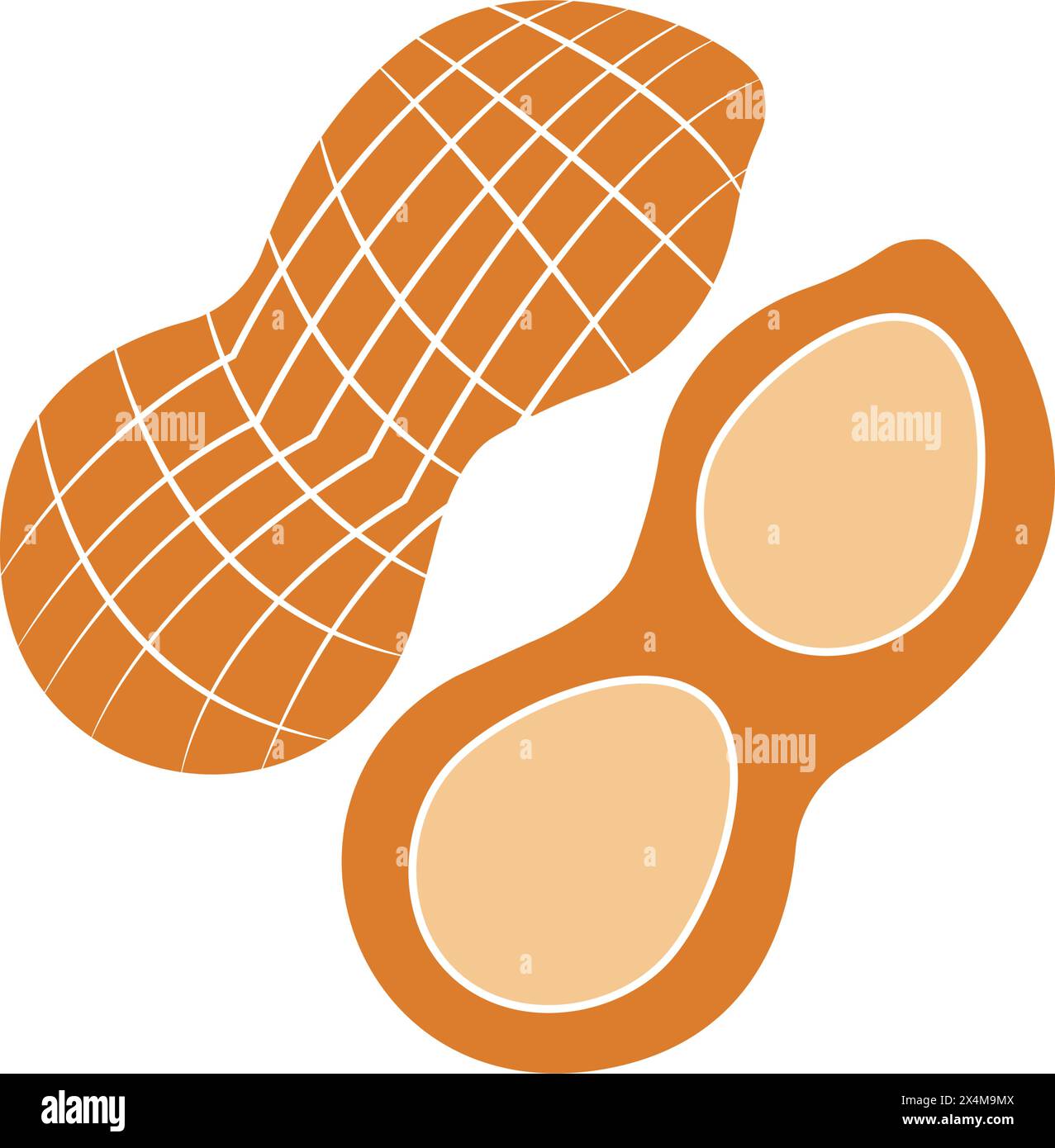 Peanut icon vector illustration symbol design Stock Vector Image & Art ...