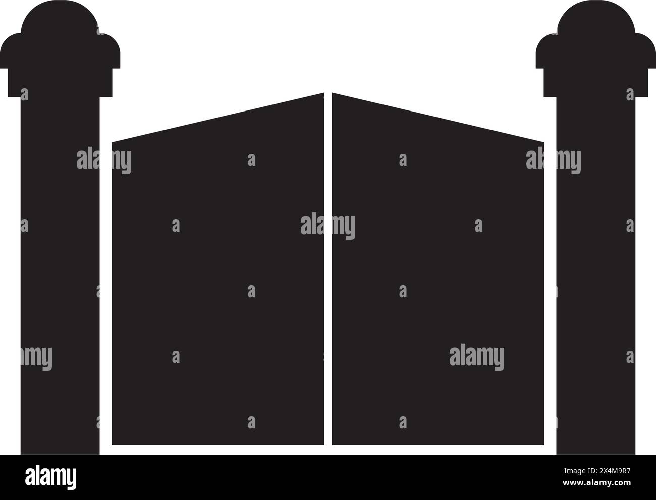 Border security Stock Vector Images - Alamy