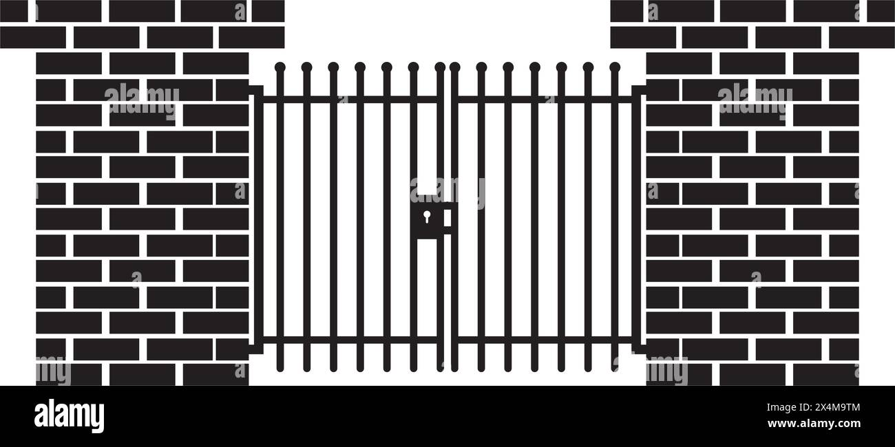 Border security Stock Vector Images - Alamy