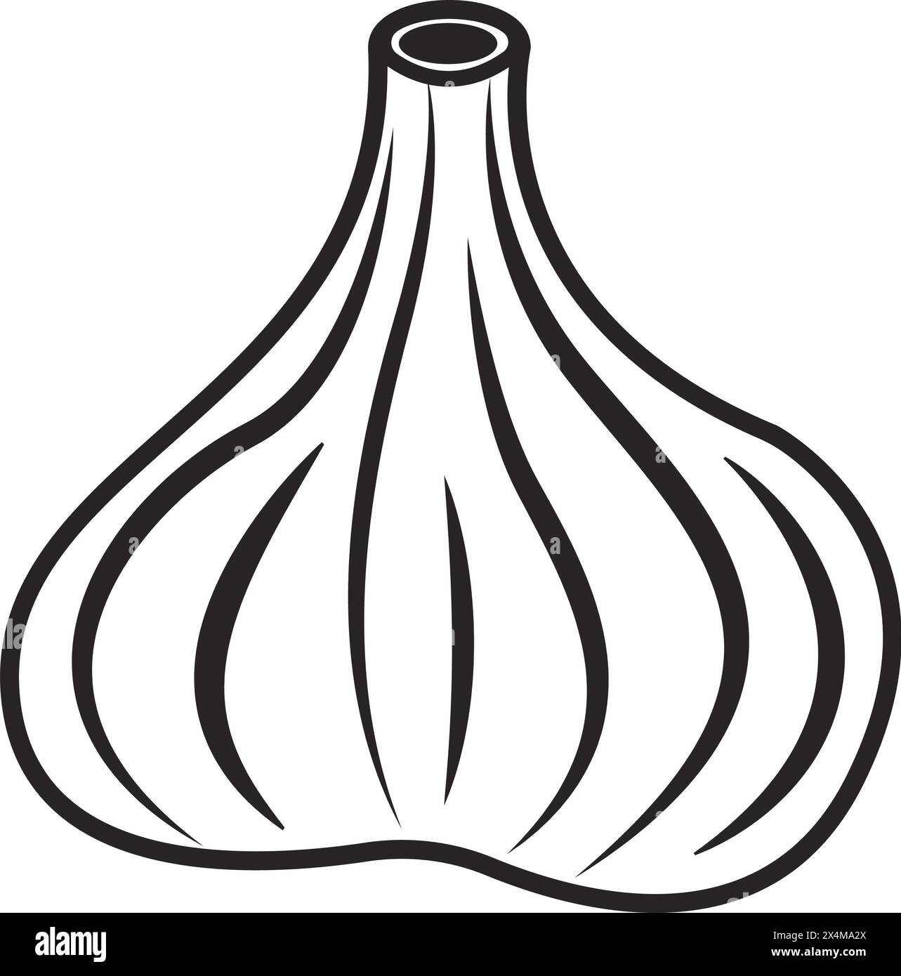 Garlic icon vector illustration symbol design Stock Vector Image & Art ...