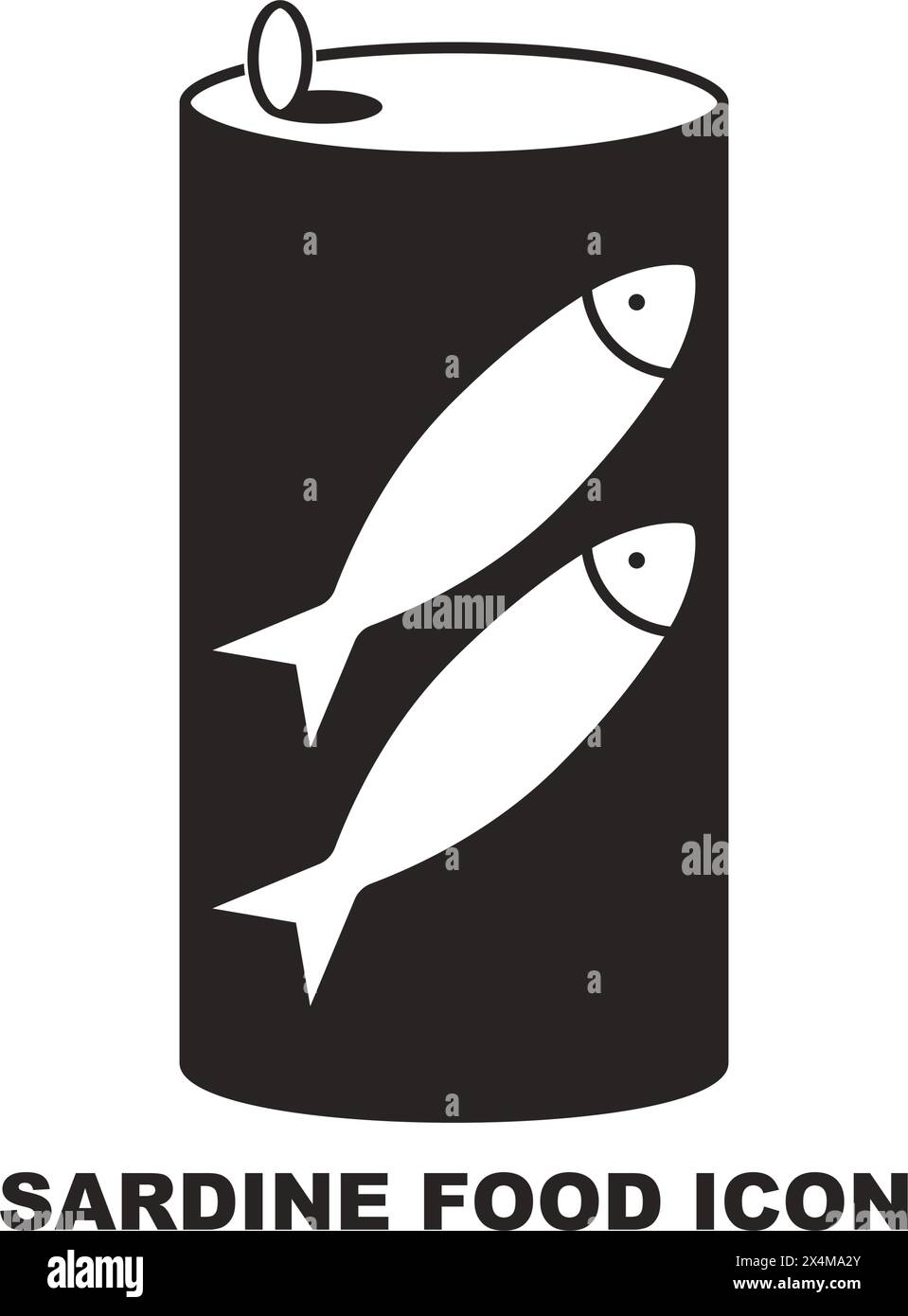 sardine icon vector illustration symbol design Stock Vector Image & Art ...