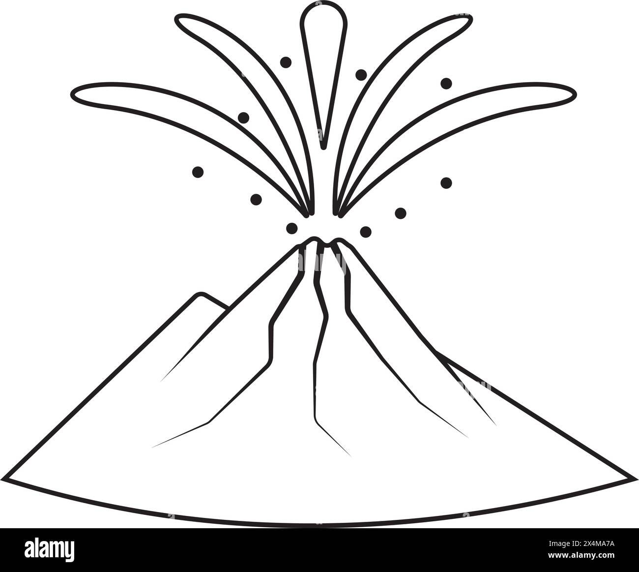 erupting volcano icon vector illustration symbol design Stock Vector ... erupting volcano icon vector illustration symbol design Stock Vector ...