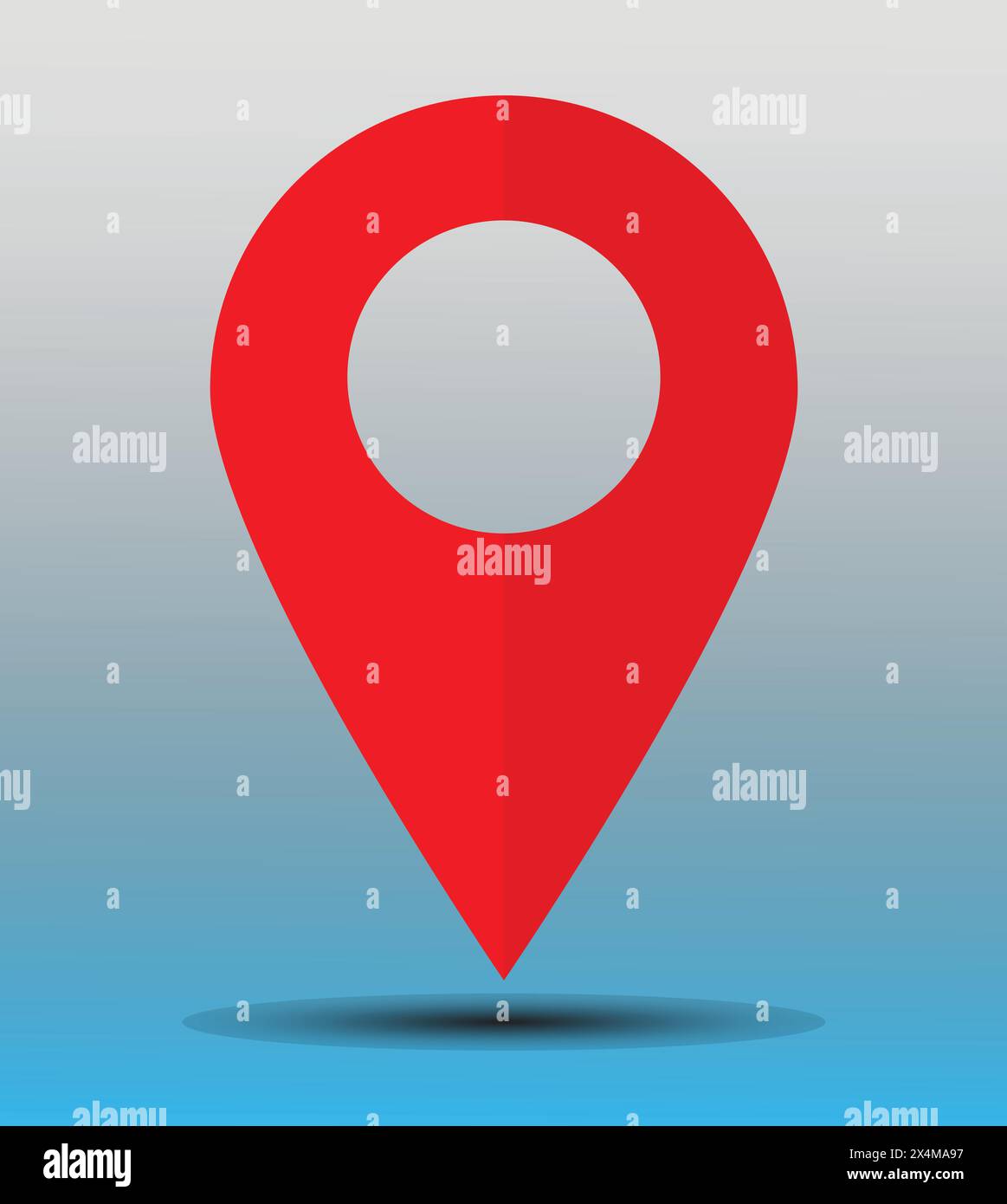 Map red dot Stock Vector Images - Alamy
