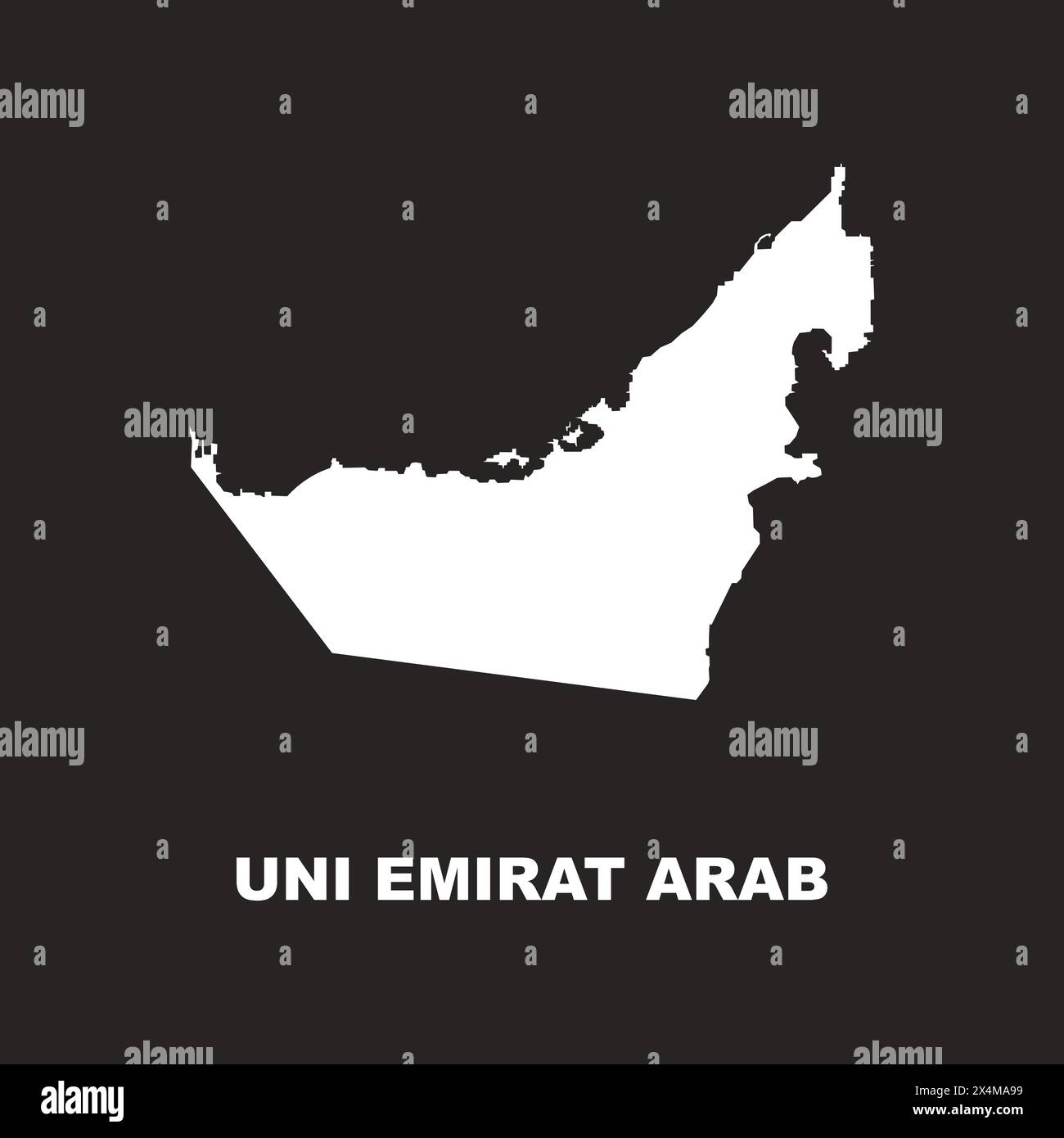 Dubai map icon vector illustration symbol design Stock Vector Image ...