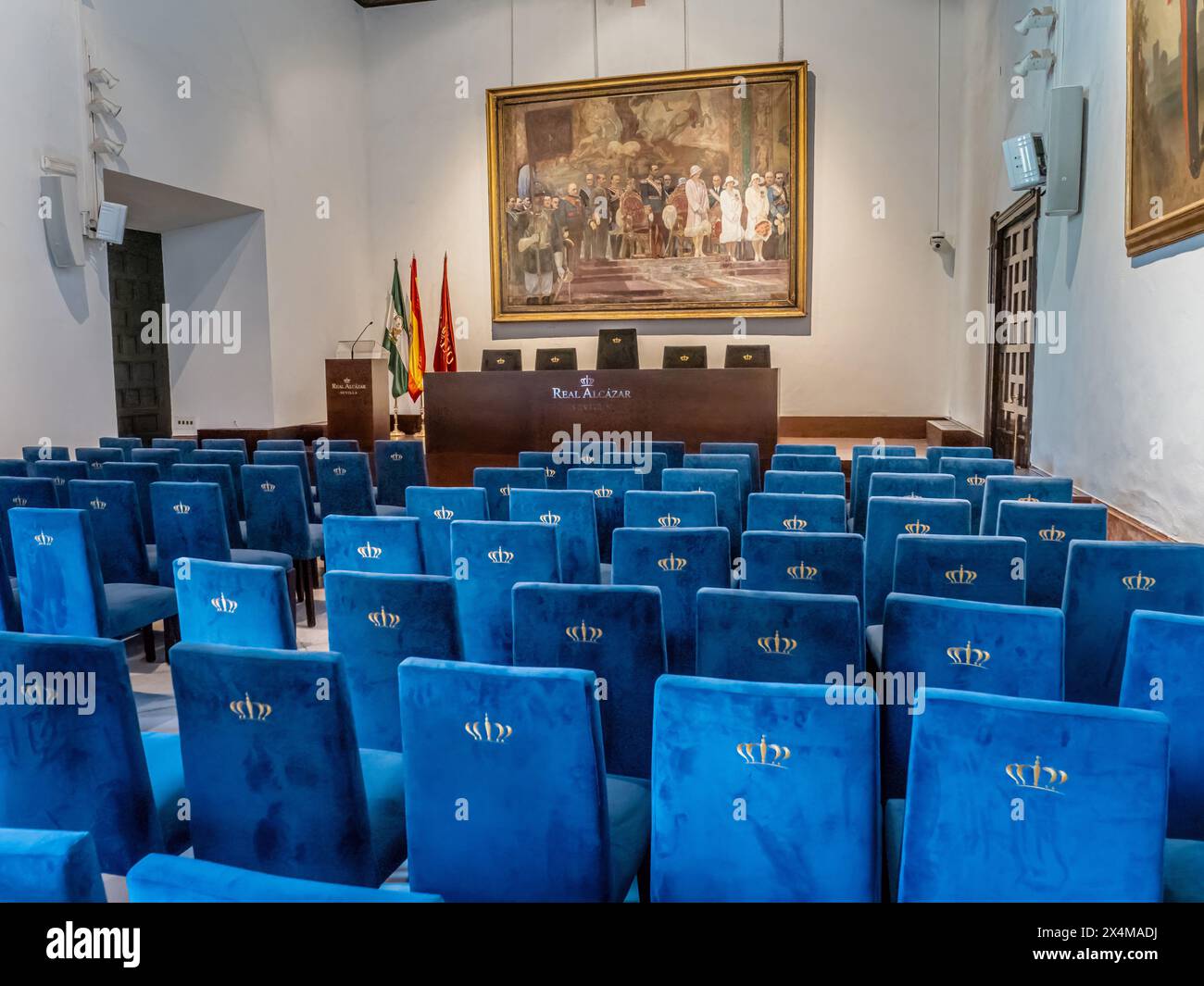 Seville, Spain, EU - April 14, 2024. Seville Royal Alcazar (Real ...