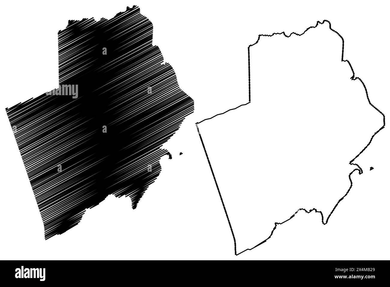 Map new brunswick Black and White Stock Photos & Images - Alamy