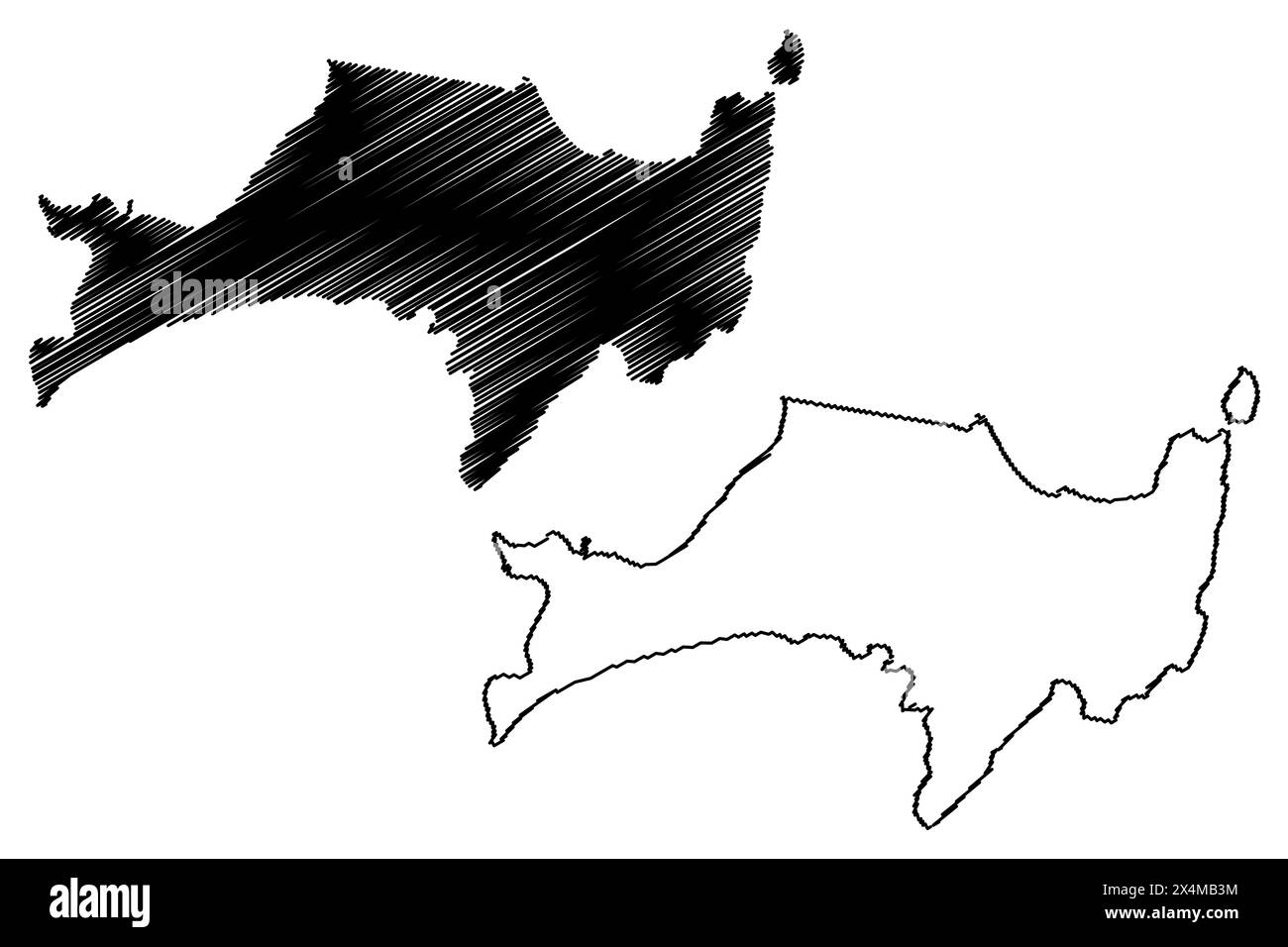 Jervis Bay Territory (Commonwealth of Australia, JBT) map vector ...