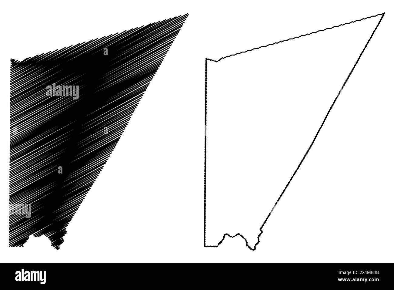 Carleton County (Canada, New Brunswick Province, North America) map ...
