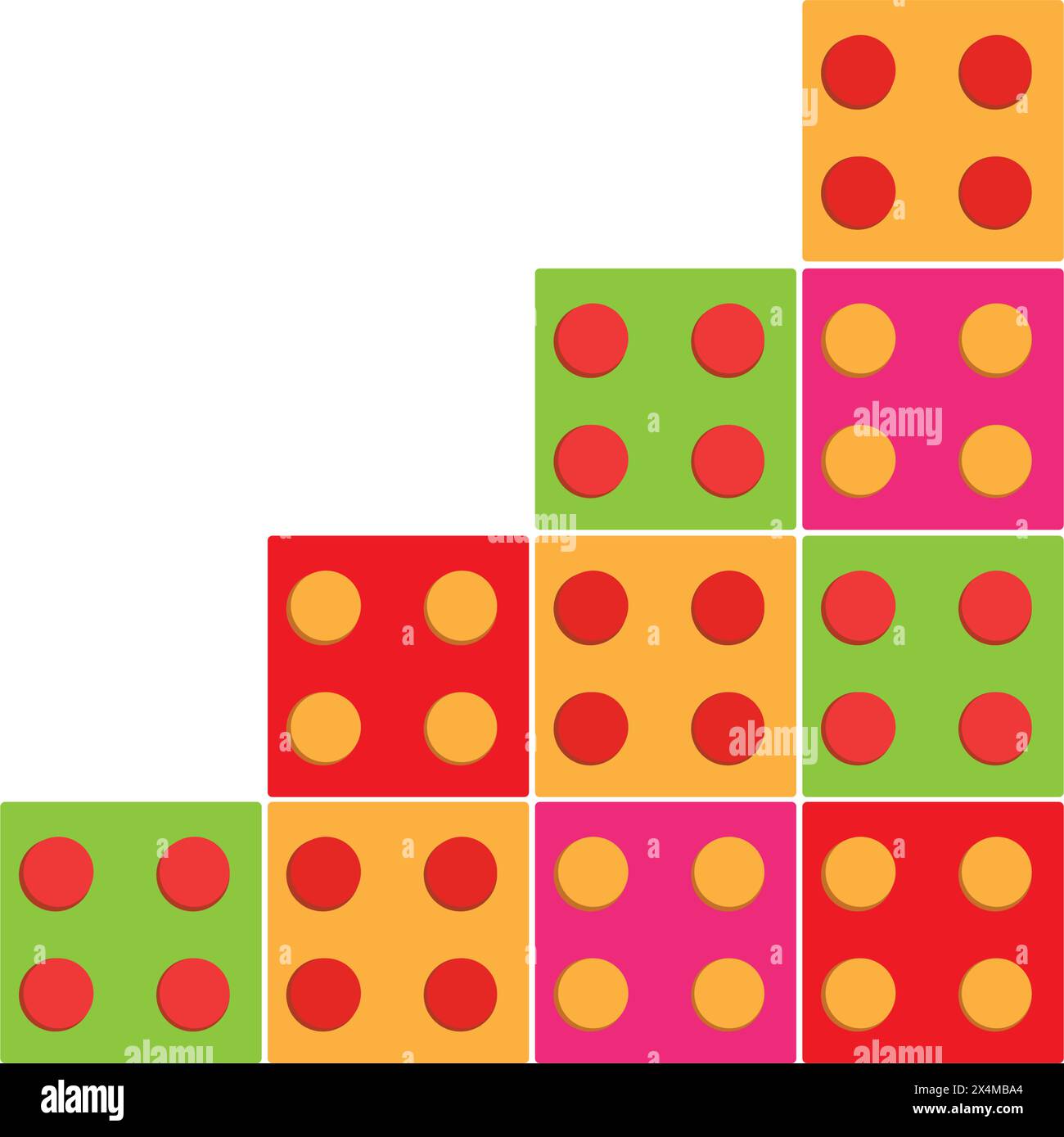 Building block icon vector illustration symbol design Stock Vector ...