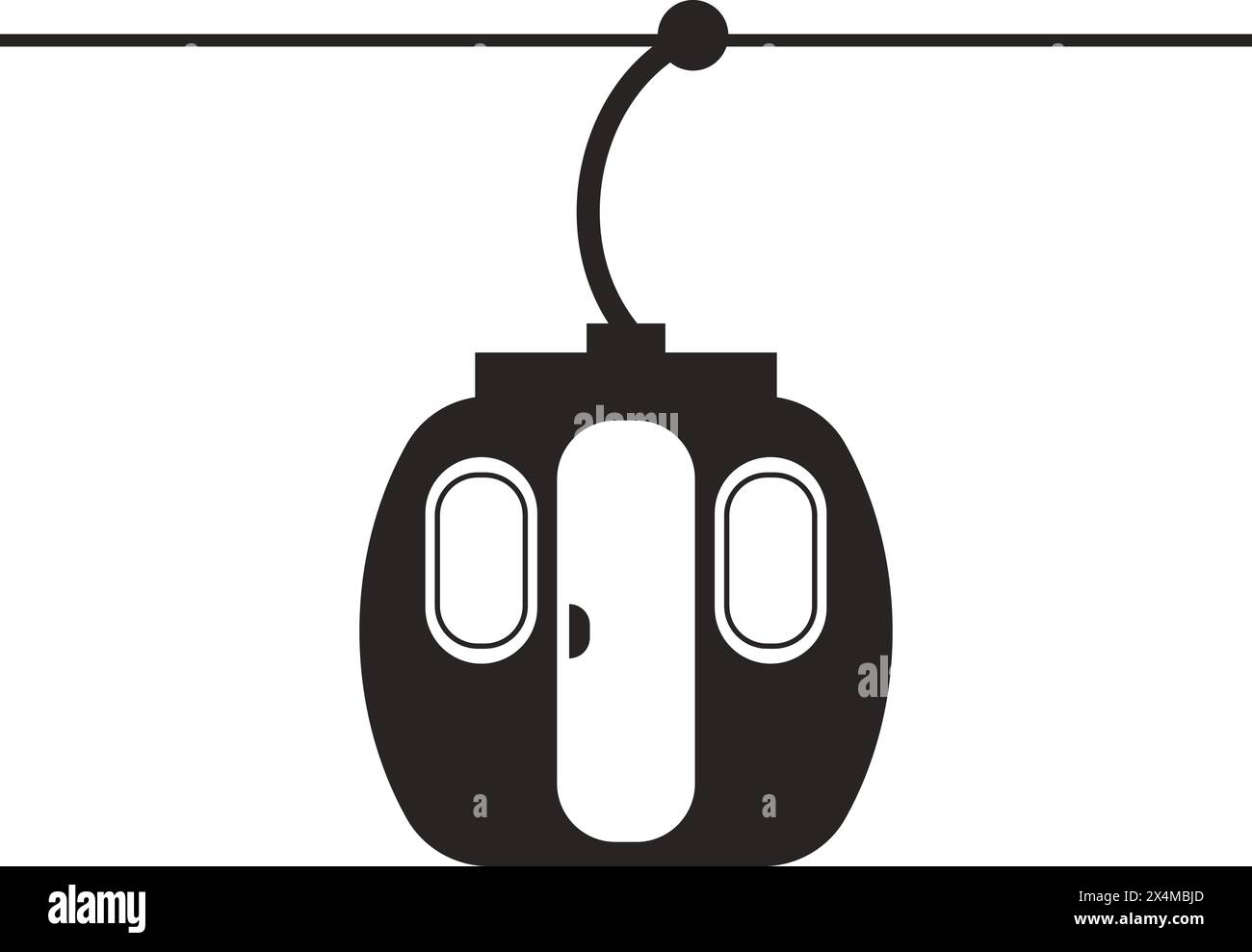 Vector funicular hi-res stock photography and images - Alamy