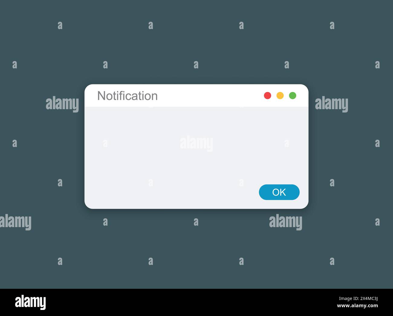 New message icon in flat style. Incoming inbox email vector illustration on isolated background ...