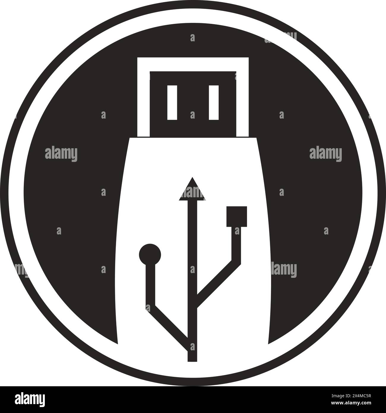 USB icon vector illustration symbol design Stock Vector Image & Art - Alamy