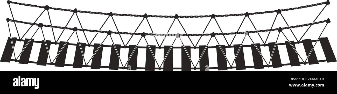 simple bridge icon vector illustration symbol design Stock Vector Image ...