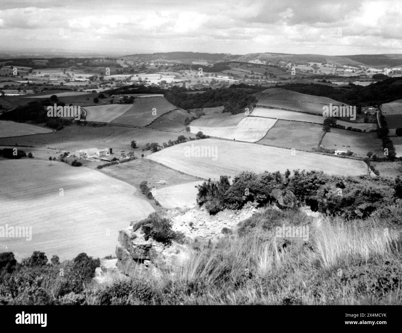 Sutton Bank, Yorkshire, 27 August 1982 Stock Photo - Alamy
