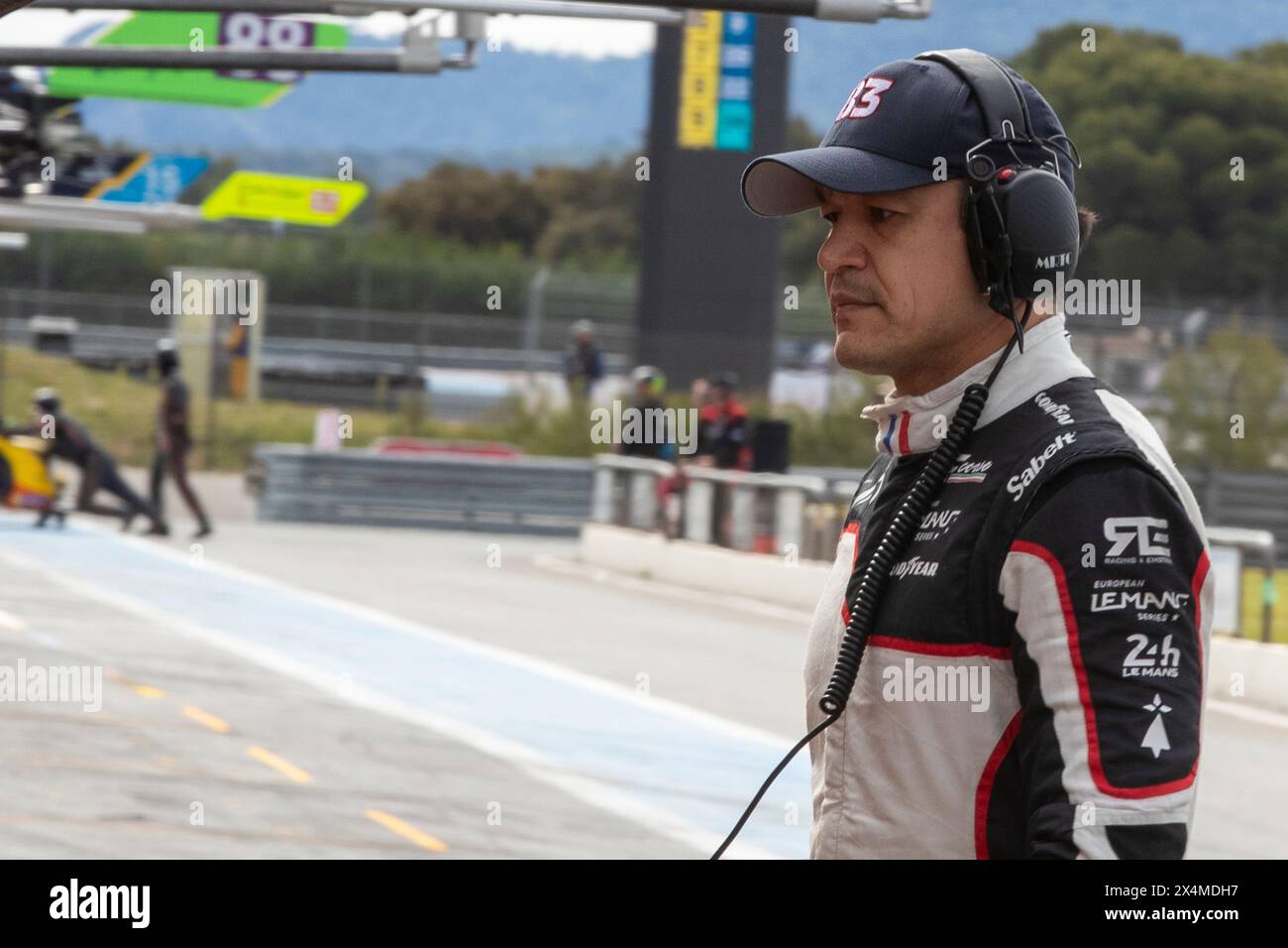 Le Castellet, France, 4 May 2024, #83 Af Corse (Ita) Oreca 07/Gibson ...