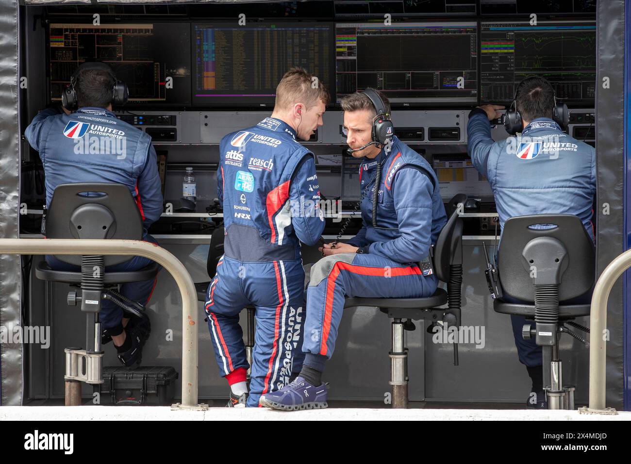 Le Castellet, France, 4 May 2024, #22 United Autosports (Gbr) Oreca 07 ...