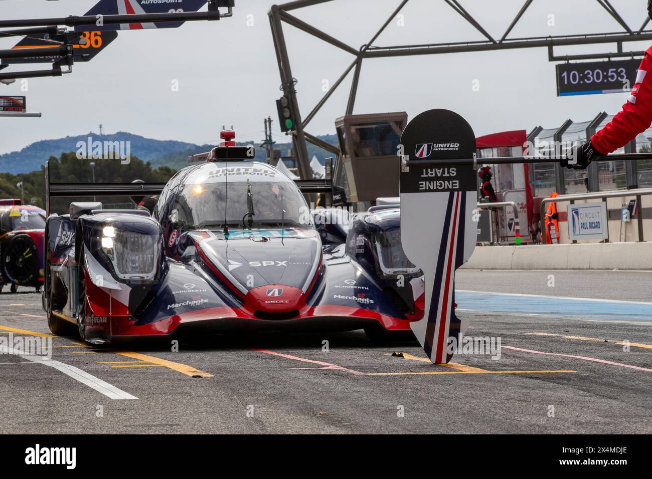 Le Castellet, France, 4 May 2024, #21 United Autosports (Gbr) Oreca 07/Gibson (LMP2 Pro/Am ...