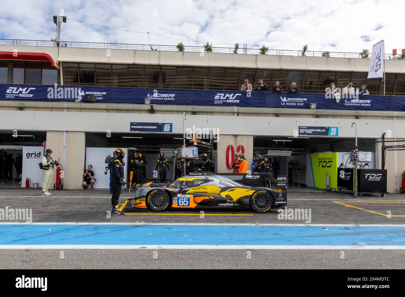 Le Castellet, France, 4 May 2024, #65 Panis Racing (Fra) Oreca 07/Gibson (LMP2) - Manuel ...