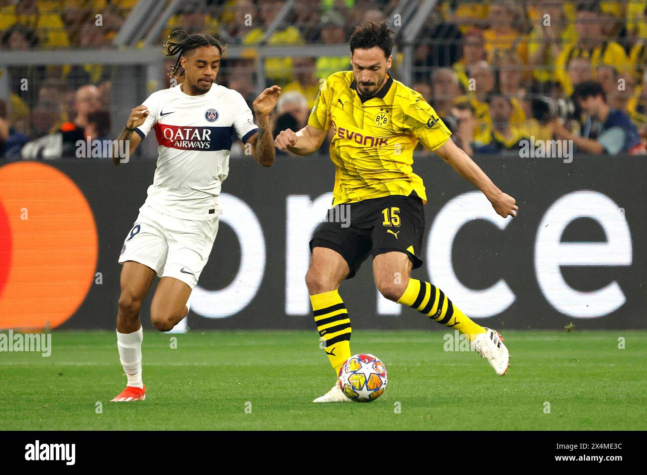 Dortmund, Deutschland, UEFA Champions League, Halbfinale Borussia Dortmund : PSG Paris Saint ...