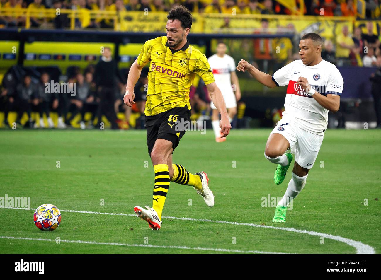 Dortmund, Deutschland, UEFA Champions League, Halbfinale Borussia Dortmund : PSG Paris Saint ...