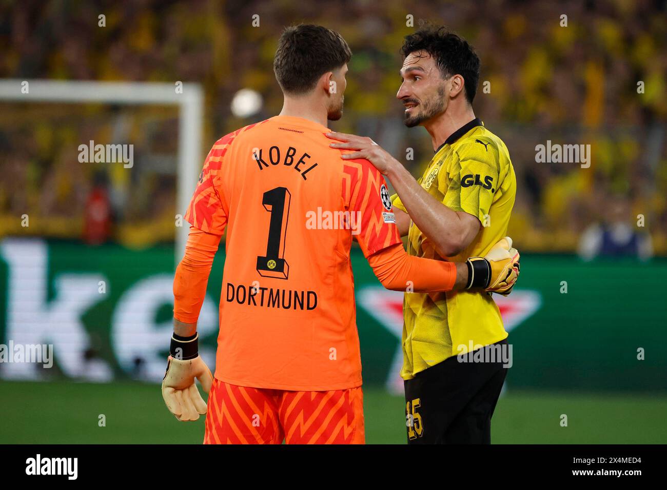 Dortmund, Deutschland, UEFA Champions League, Halbfinale Borussia Dortmund : PSG Paris Saint ...