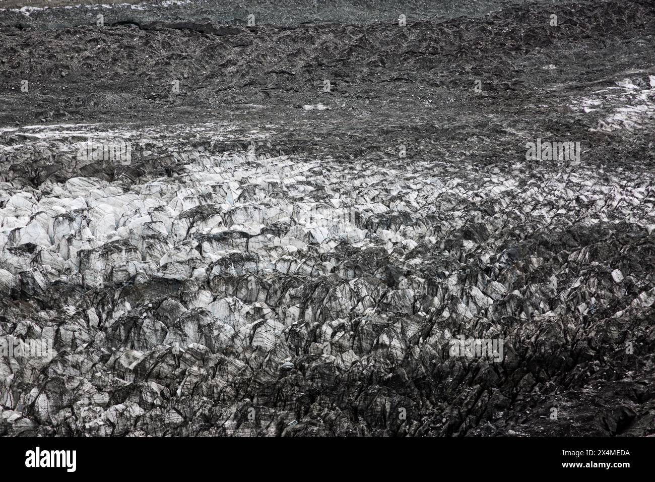 Hopper Glacier in Hunza, Gilgit Baltistan. Beautiful mountains view ...