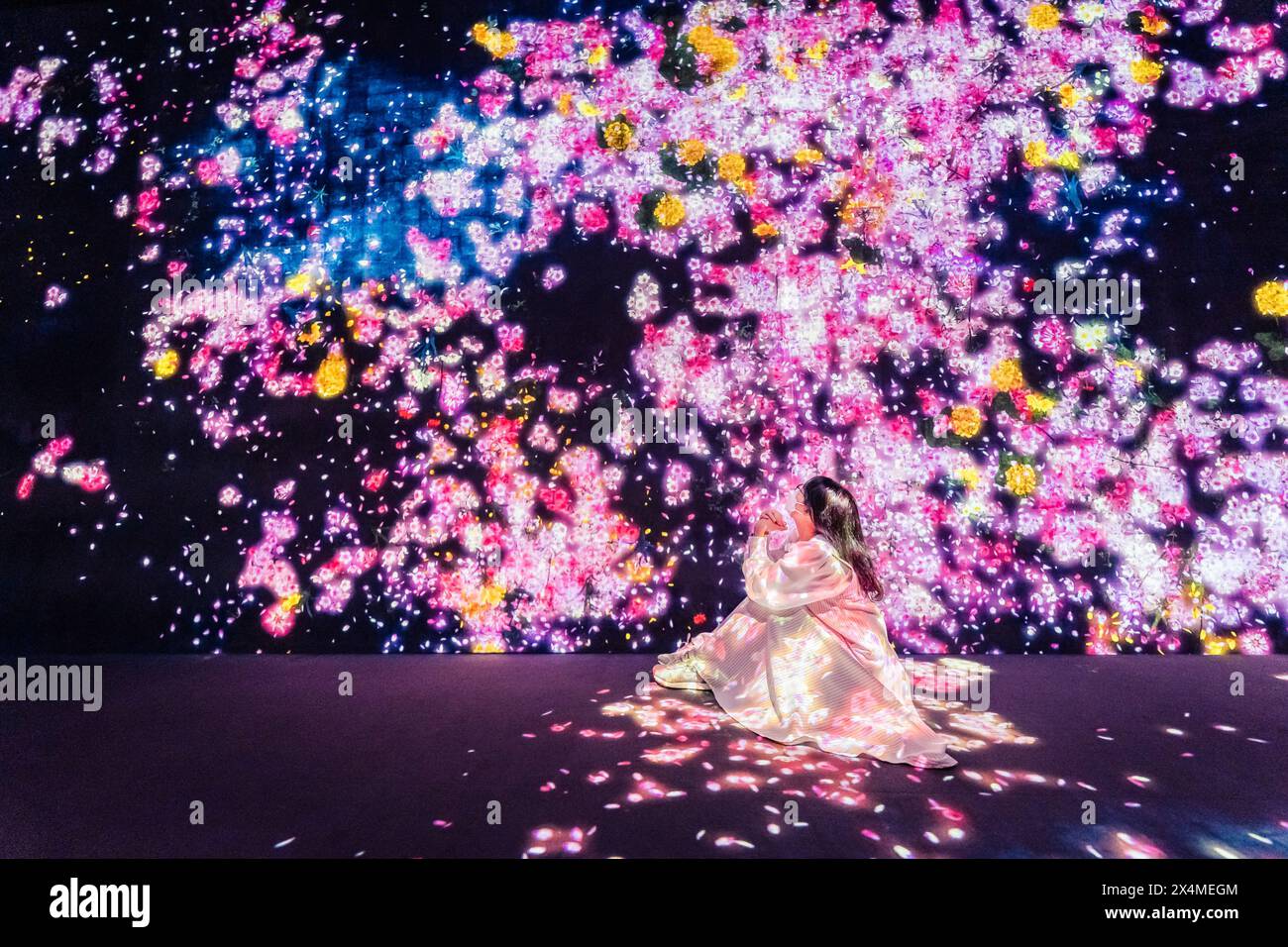 Teamlab glow hi-res stock photography and images - Alamy