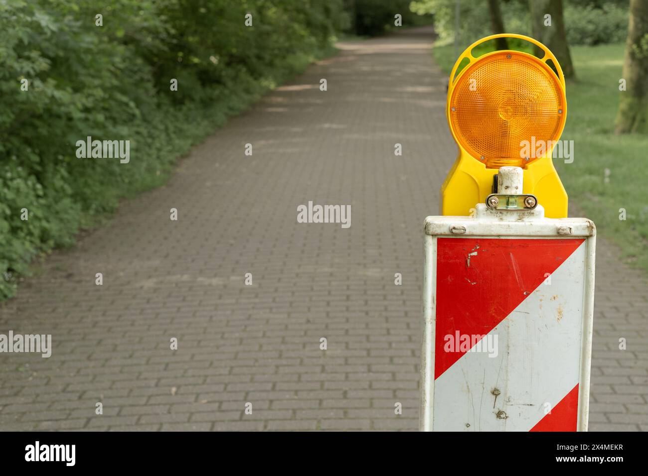 Repair pedestrian pavement barrier hi-res stock photography and images ...