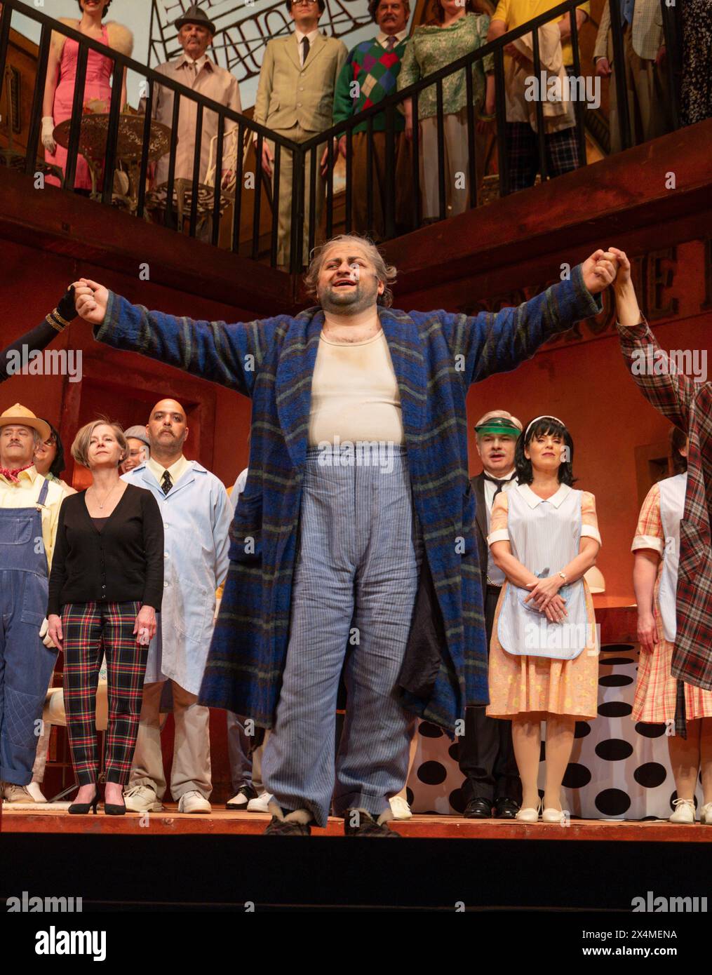curtain call, Misha Kiria as Don Pasquale by Donizetti, Canadian Opera ...