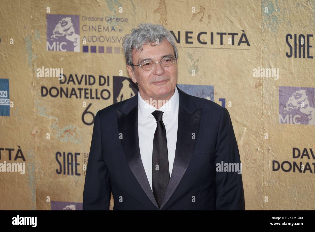 Mario Martone attend the red carpet of the David di Donatello 2024 ...