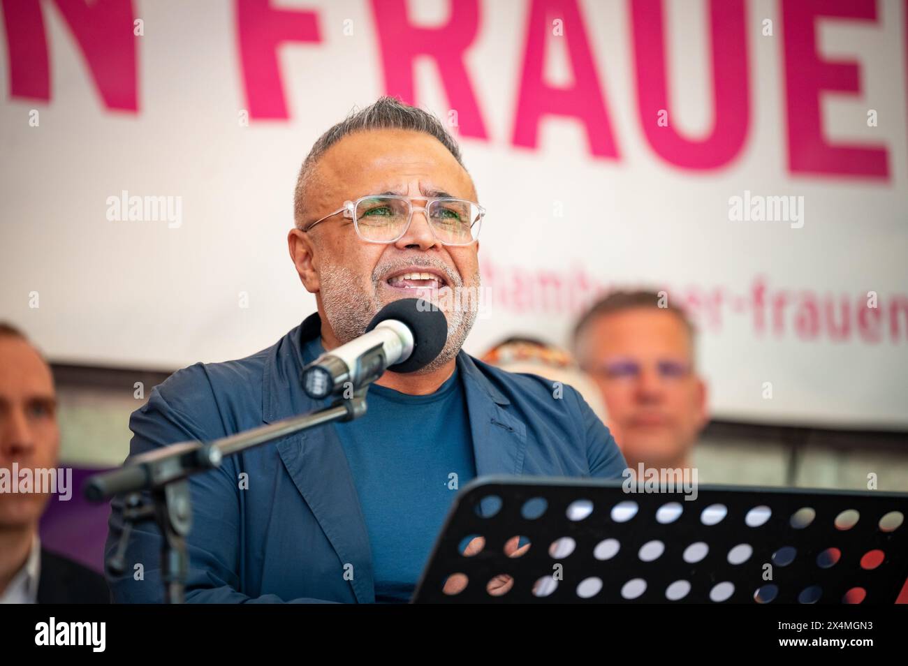 Hamburg, Germany. 04th May, 2024. Ali Ertan Toprak, representative of ...