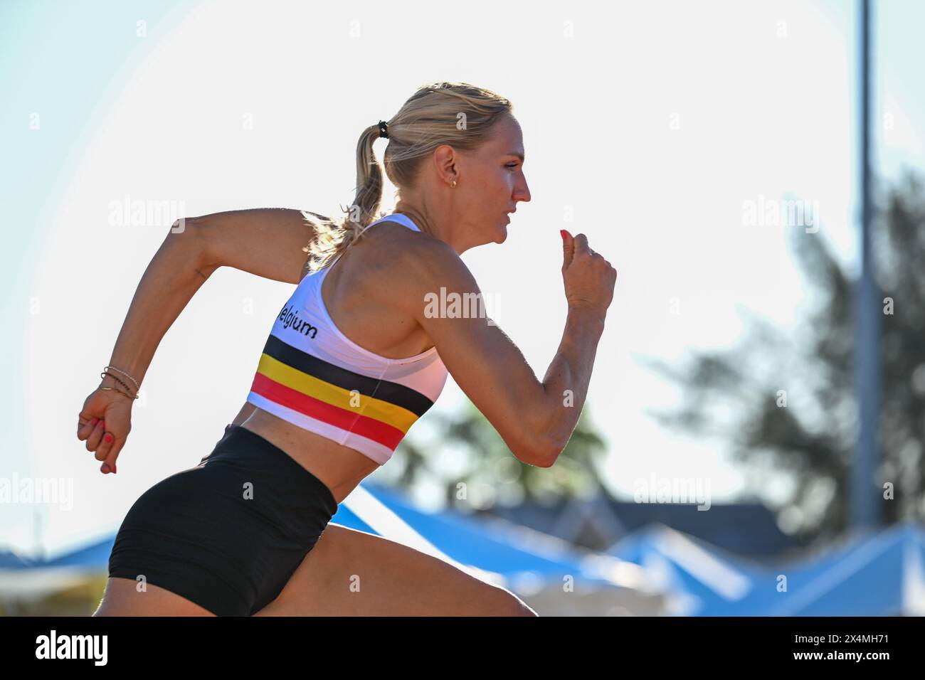 Nassau, The Bahamas. 03rd May, 2024. Belgian Hanne Claes pictured ...